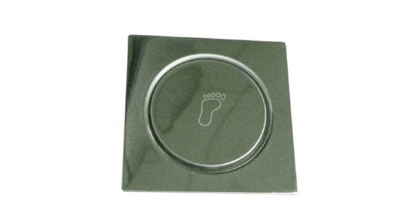 ΣΧΑΡΑΚΙ ΑΣΦΑΛΕΙΑΣ ΤΕΤΡΑΓΩΝΟ ΙNOX CLICKER-POP UP 15X15 cm ΒΑΡΕΩΣ ΤΥΠΟΥ